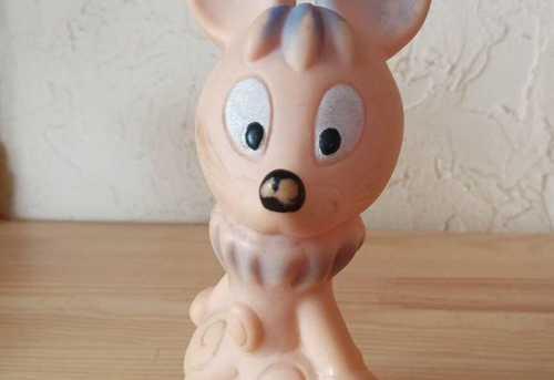 Мышка, принцесса, резиновая игрушка СССР. Лот 2