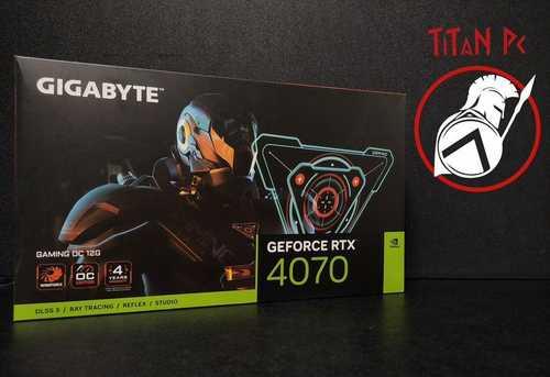 NEW Gigabyte RTX 4070 Gaming OC 12gb / Обмен