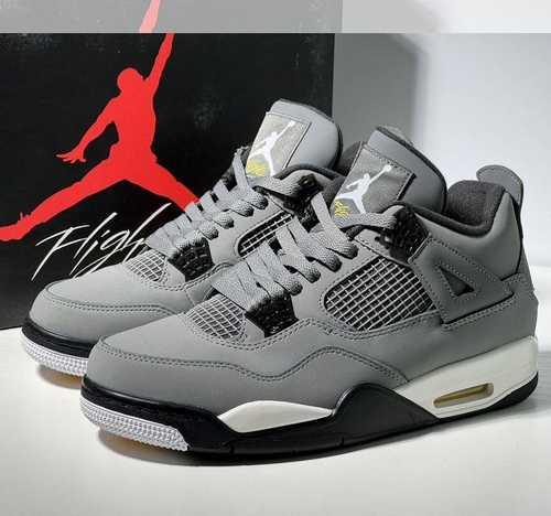 Кроссовки nike Air Jordan 4 Retro Cool Grey 2019