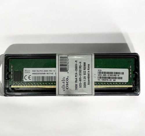 Оперативная память Cisco UCS-MR-X16G1RS-H