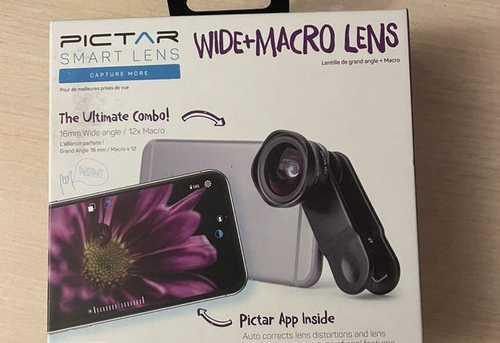 Макро линза Pictar Smart Lens Wide + Macro