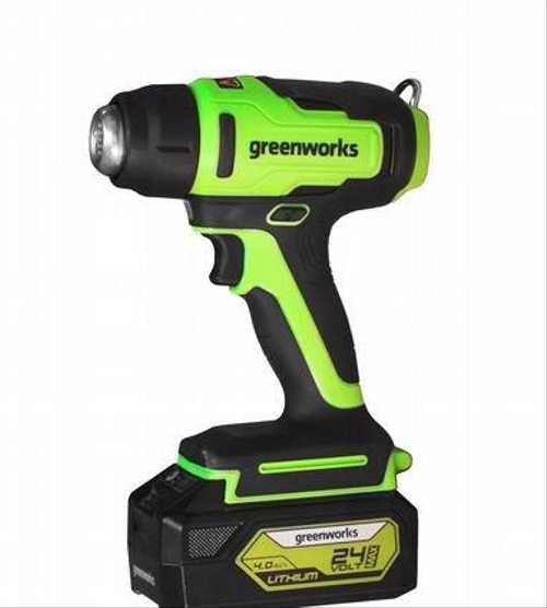 Строительный фен Greenworks 24V аккумуляторный