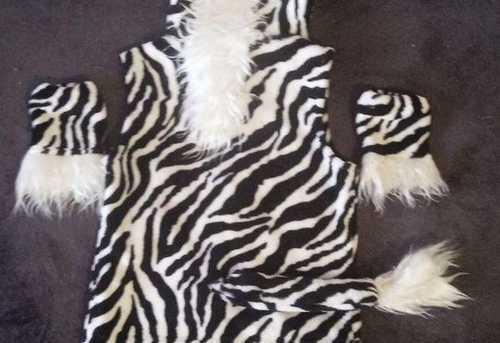 Новогодний костюм зебры Буратино