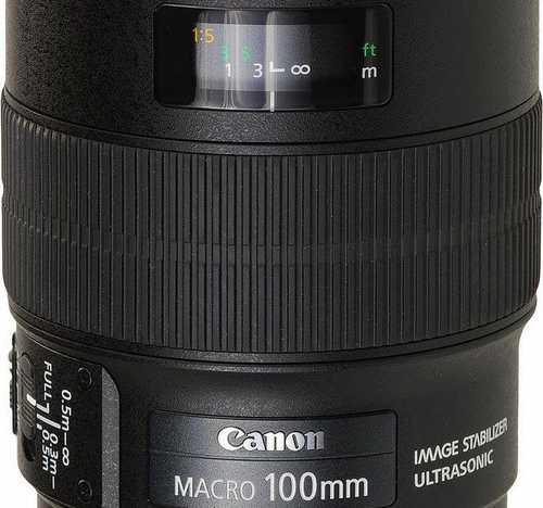 Объектив Canon EF 100mm f/2.8L Macro IS USM