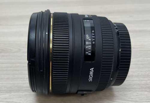 Sigma 50mm 1.4 EX DG hsm для Canon