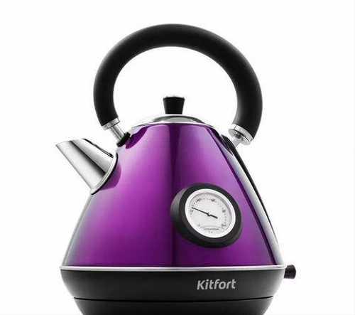 Чайник Kitfort KT-644-4, фиолетовый Новый