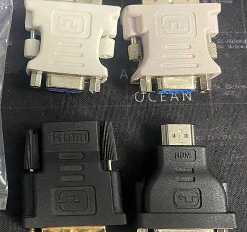 Переходники hdmi, DVI, VGA