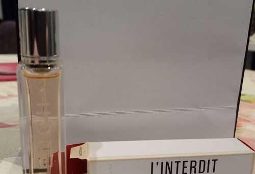 Парфюмерия новая givenchy l'interdit