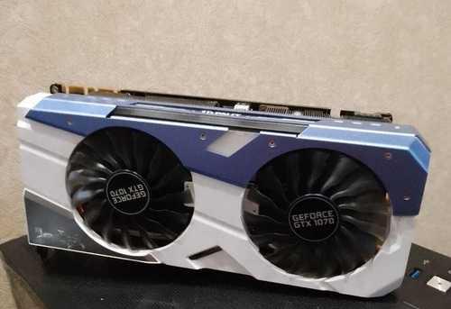 Видеокарта gtx 1070 8gb palit gamerock