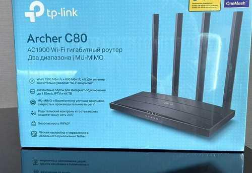 Wifi роутер tp link archer c80