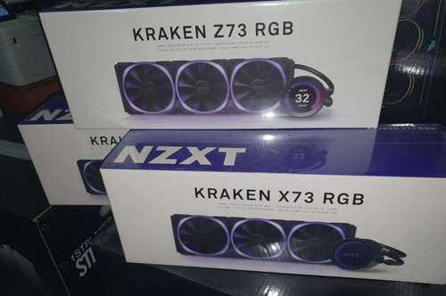 Система водяного охлаждения для пк Kraken X73 RGB