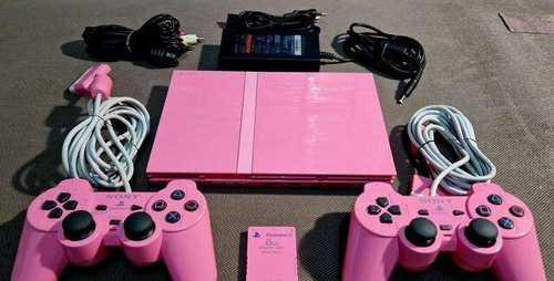 Sony playstation PS2 pink