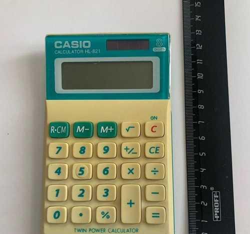 СССР Калькулятор Casio работающий