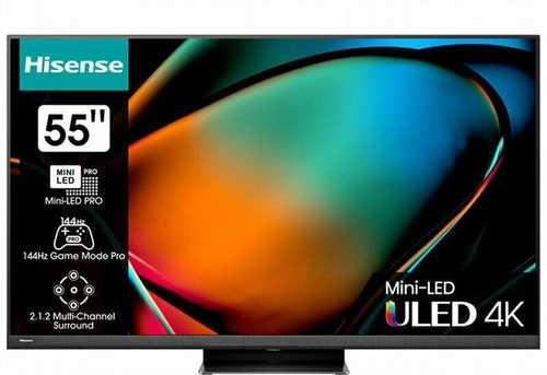 Телевизор mini-LED premium 55" 55U8KQ hisense