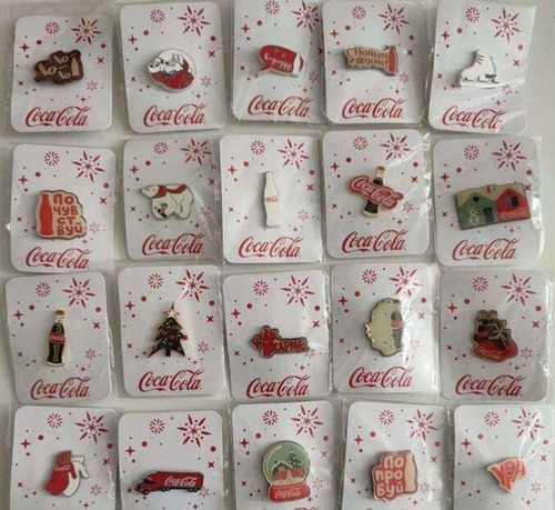 Полный набор значков Кока Кола, Coca Cola