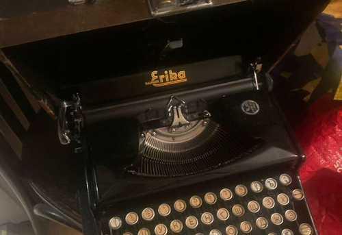 Печатная машинка erika