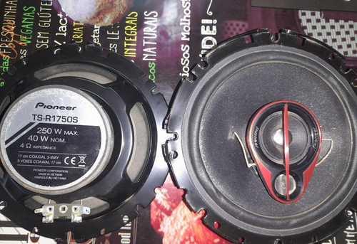 Магнитола sony, колонки Ural, Pioneer