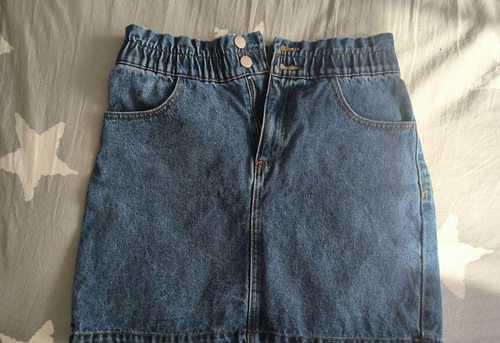 Юбка джинсовая размер S