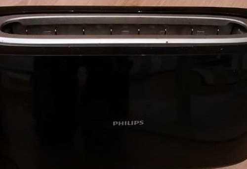 Тостер Philips черный HD2590/90