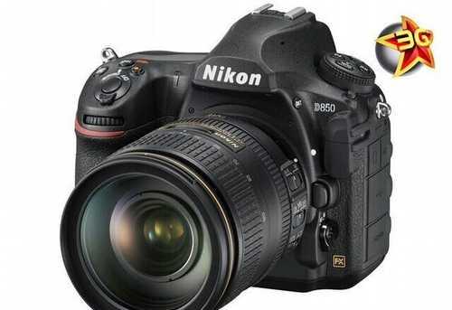 Фотоаппарат Nikon D850 Kit 24-120mm VR Новый