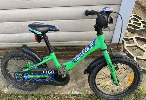 Детский велосипед Dewolf J160