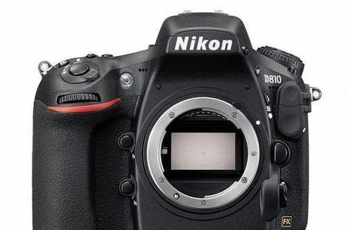 Зеркальный фотоаппарат Nikon D810 Body Новый