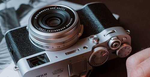 Fujifilm X100V silver (новая камера)