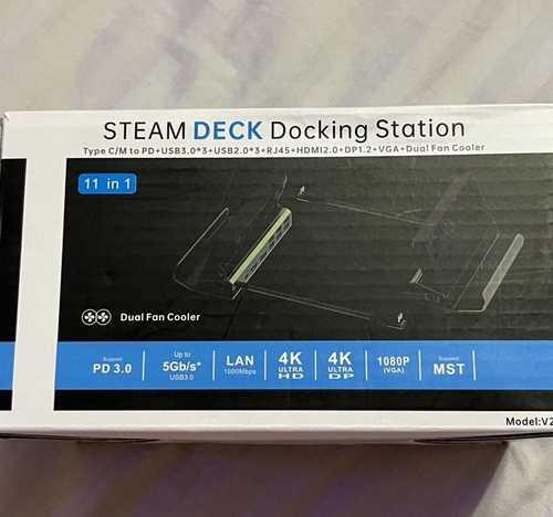 Steam deck dock station