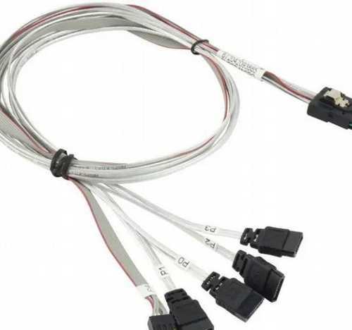 Кабель Supermicro CBL0237L-01, SFF-8087 4x SATA 70