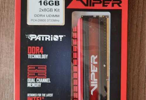 DDR4 16gb (2 x 8gb) 3733Mhz viper