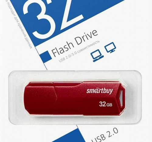 Флеш накопитель USB 2.0 Flash 32 Gb SmartBuy Clue