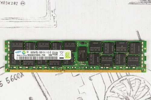 Оперативная память rdimm Samsung 16Gb