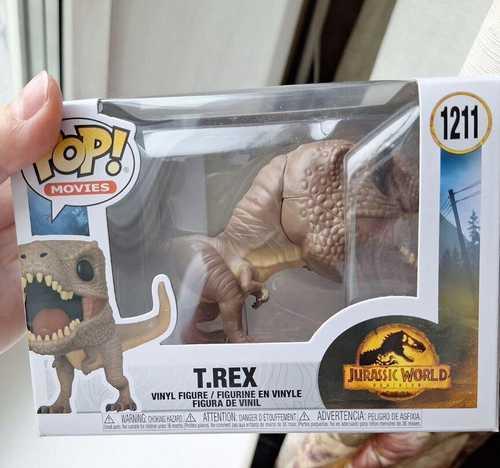 Funko pop Jurassic world T.rex