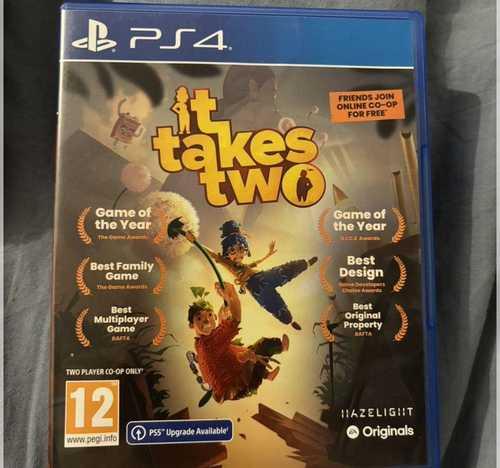 It takes two диск на ps4, ps5