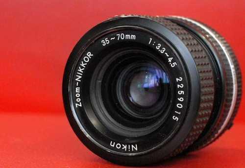 Nikon Zoom-nikkor 35-70mm f 3.3-4.5 аi-S