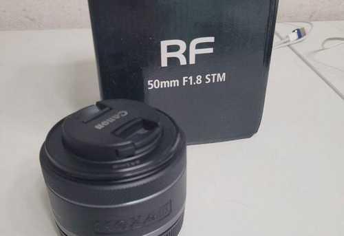 Canon RF 50mm 1,8 STM