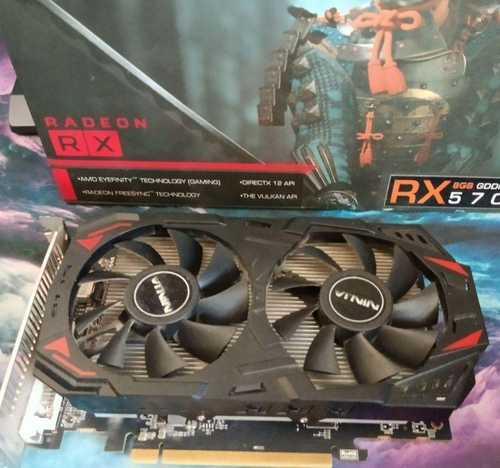 Видеокарта rx570 8gb