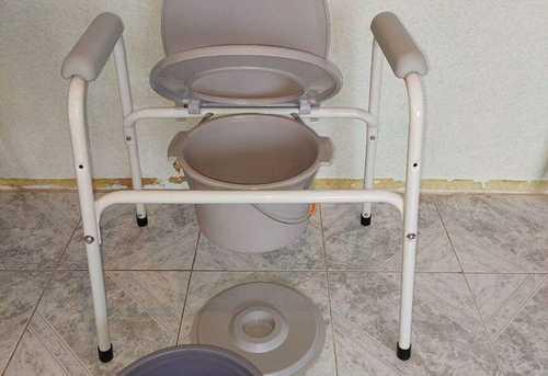 Стул-туалет для инвалида+сменное ведро