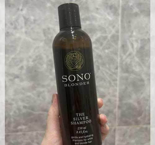Sono silver shampoo