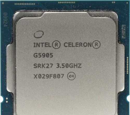 Процессор CPU Intel Celeron G5905 (OEM) 3.5 GHz