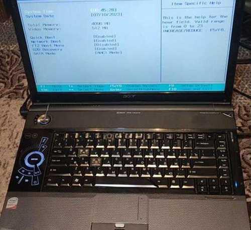 Ноутбук Acer aspire 6935