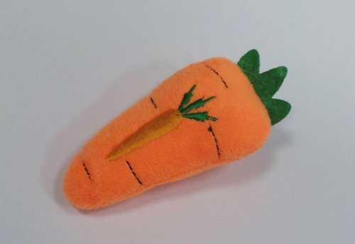 Брелок мягкий морковка