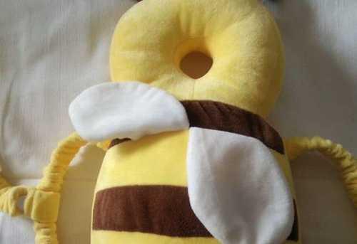Защитный рюкзачок для малыша из плюша Пчела