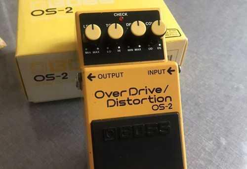 Гитарная педаль Boss OS-2 Overdrive/Distortion