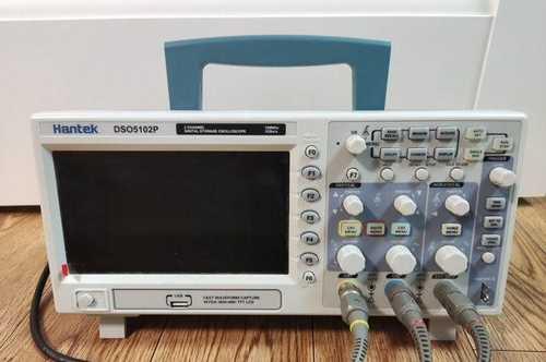 Настольный цифровой осциллограф hantek DSO-5102P