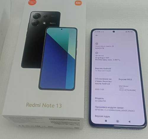 Xiaomi Redmi Note 13, 6/128 ГБ