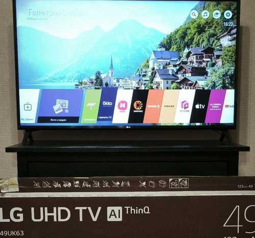 Телевизор LG 49 4K UHD SMART