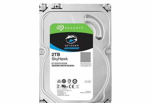 Жесткий диск Seagate Skyhawk ST2000VX008 2тб HDD