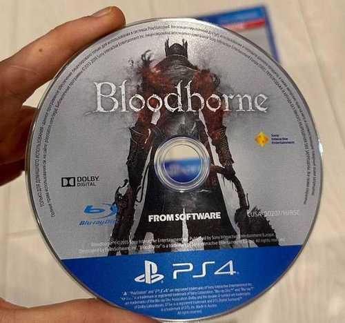 Диск на Bloodborne ps4 ps5 в идеале