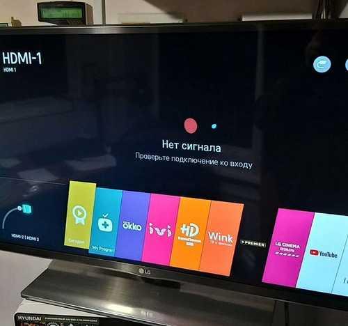 WiFi SmartTV, LG 32" (85см) IPS 100Гц Bluetooth T2